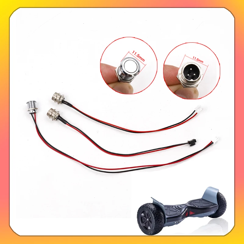 New-Charger-Round-Hole-Socket-Electric-Scooter-Balancing-Car-Charging ...