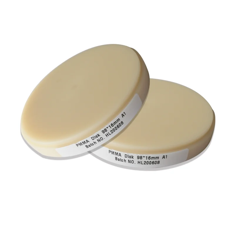 CAMDENT Denture PMMA 98mm Monolayer Resin Blank Dental Temporary Crowns ...