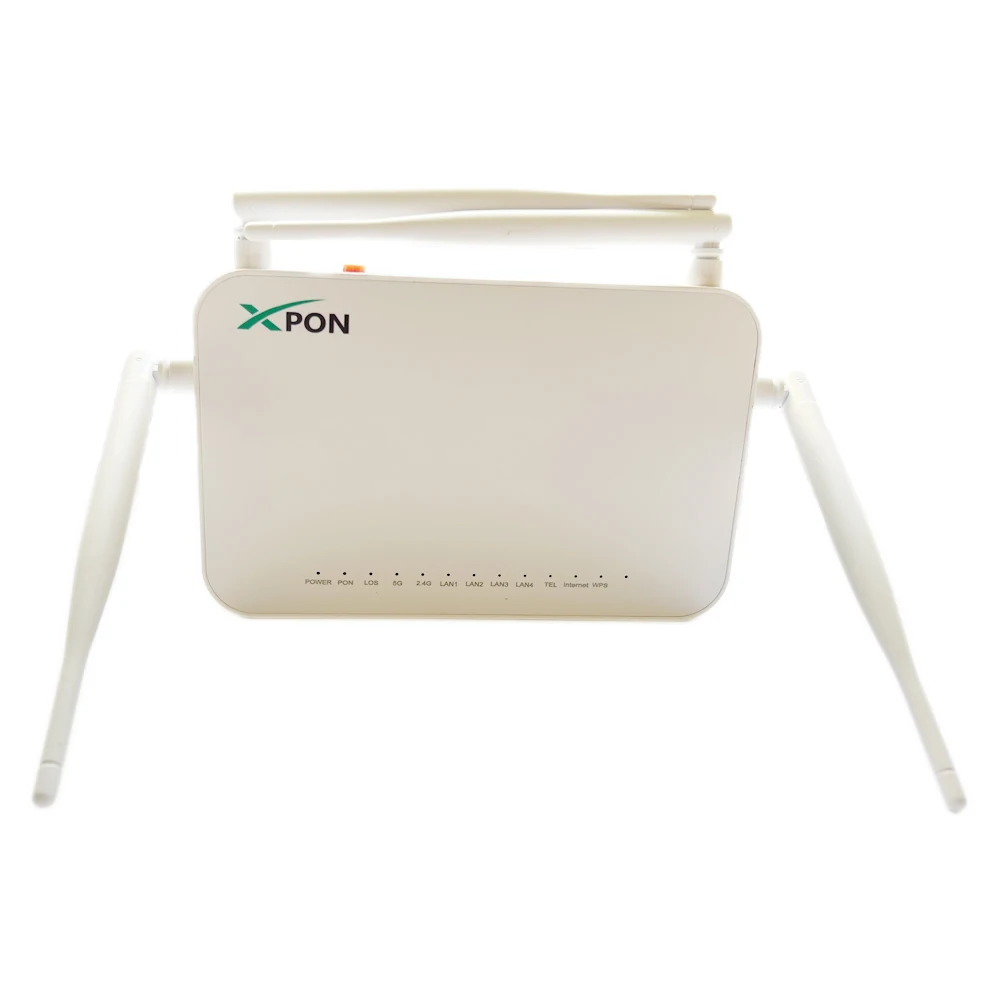 100% original new XPON ONU GE 2USB TEL HGU WIFI 2.4G&5G Dual Band ONT EPON/GPON English version ...