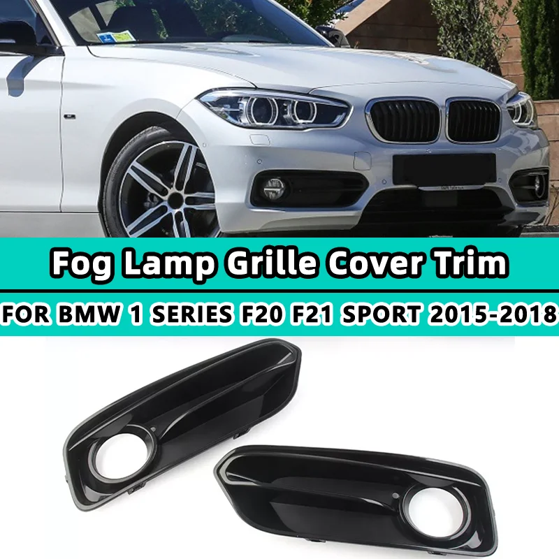 Car-Front-Bumper-Fog-Light-Grill-For-BMW-1-Series-F20-F21-Sport-2015 ...