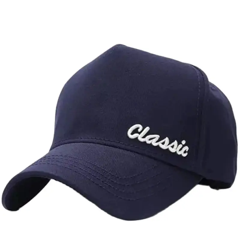 Adult Deep Baseball Cap Woman Cotton Snapback Hat Man Plus Size Sport ...