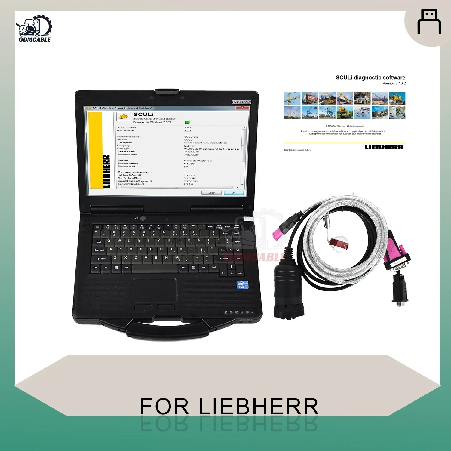 Auto-diagnostic-scanner-for-Sculi-Liebherr-diagnosis-software-wire ...