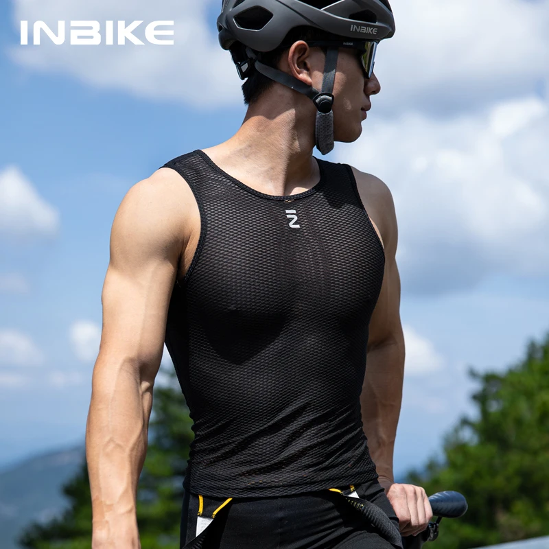 INBIKE-Cycling-Sleeveless-Vest-Men-Bike-Base-Layer-Quick-Dry-Bicycle ...