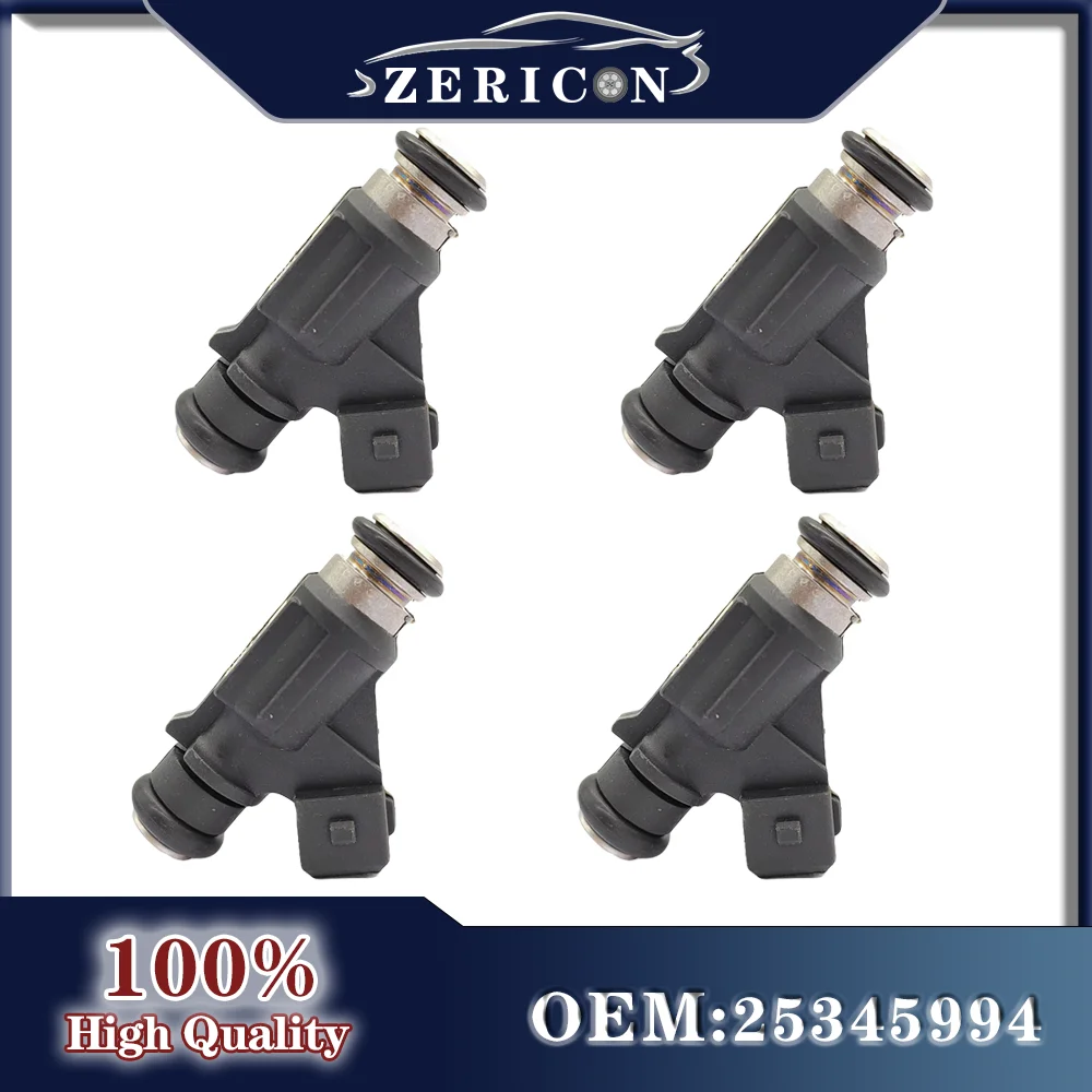 4Pcs Fuel Injector 25345994 for Mitsubishi for Great Wall HOVER CUV H3 ...