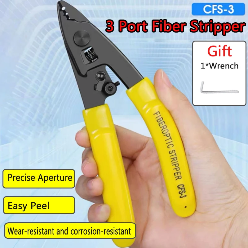 CFS-3-Three-port-Fiber-Optical-Stripper-Pliers-Wire-Strippers-for-FTTH ...