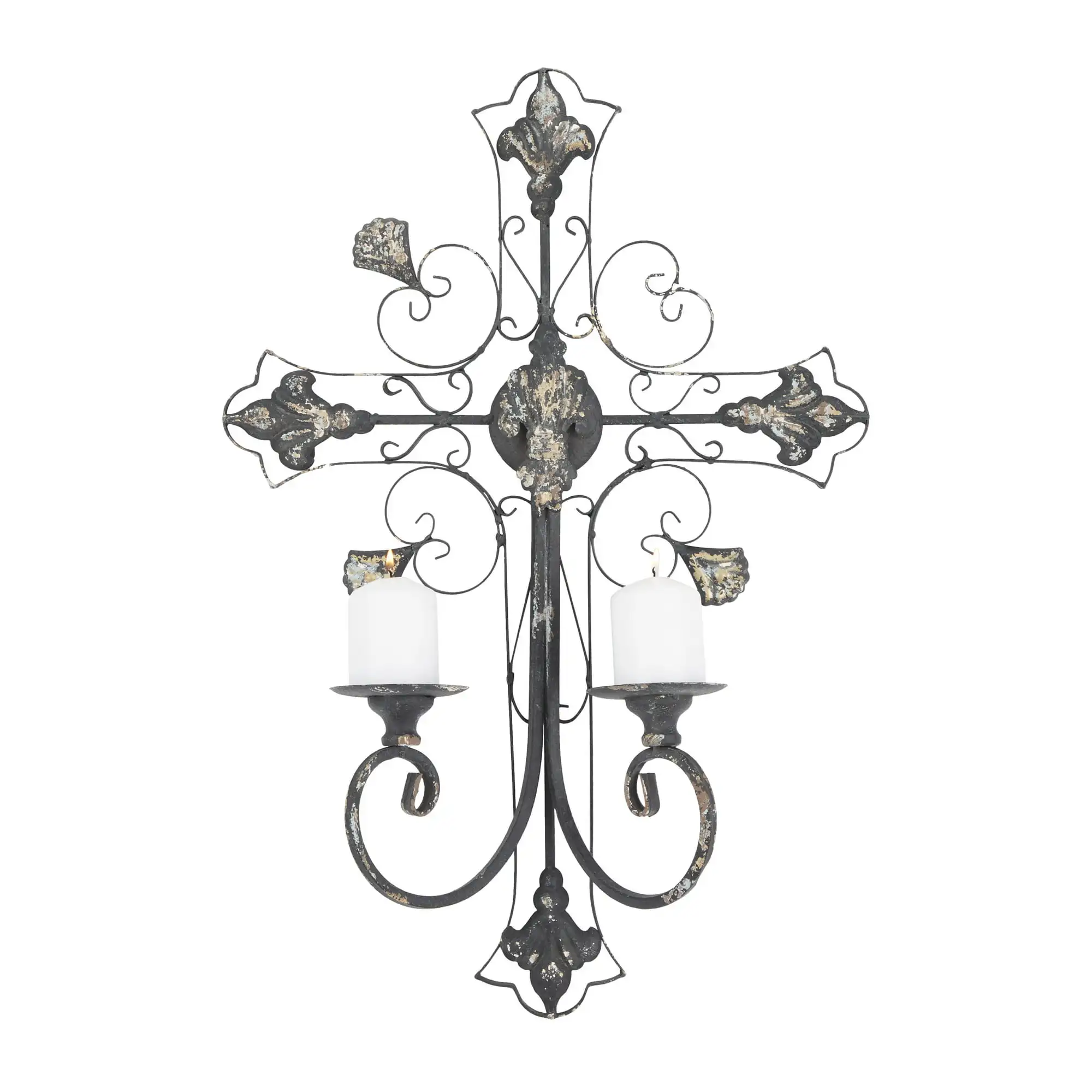 Decorative Scroll Cross
