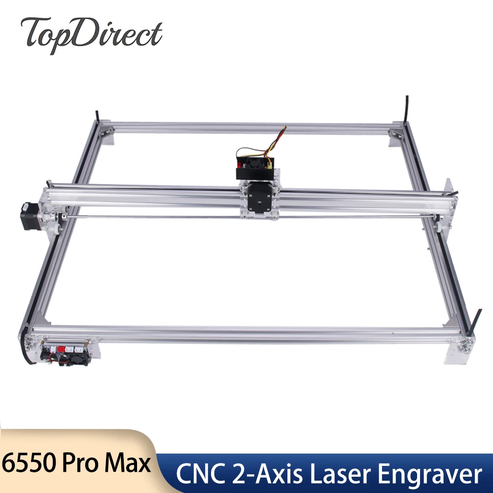 TopDirect-6550-Laser-Engraver-CNC-Engraving-Area-65-50cm-2-Axis-Wood ...