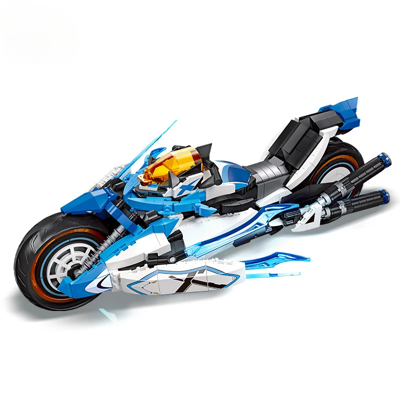 Static-motorcycle-decoration-plastic-small-particles-DIY-assembly ...