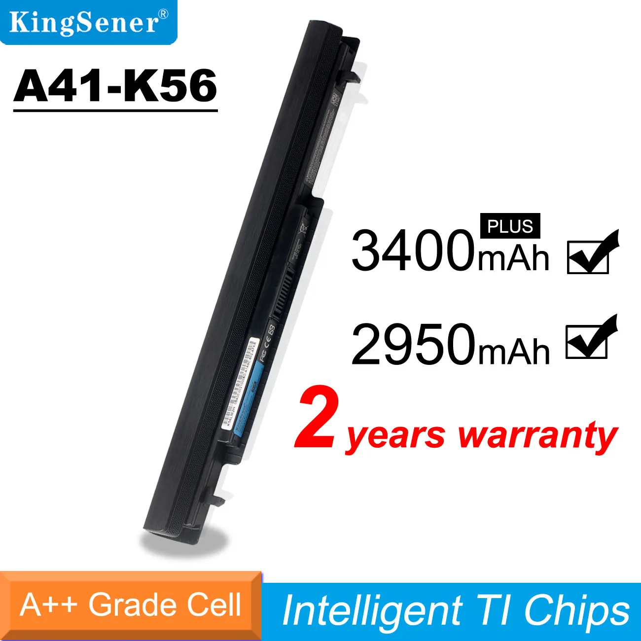KingSener-A41-K56-Laptop-Battery-For-Asus-A56-A46-K56-K56C-K56CA-K56CM ...