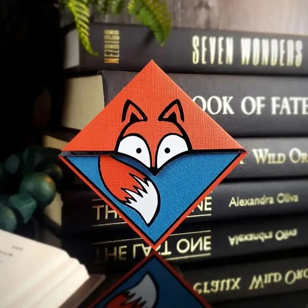 Paper-Animal-Paper-Corner-Bookmarks-Fashion-Cat-Bookworms-Ornament ...