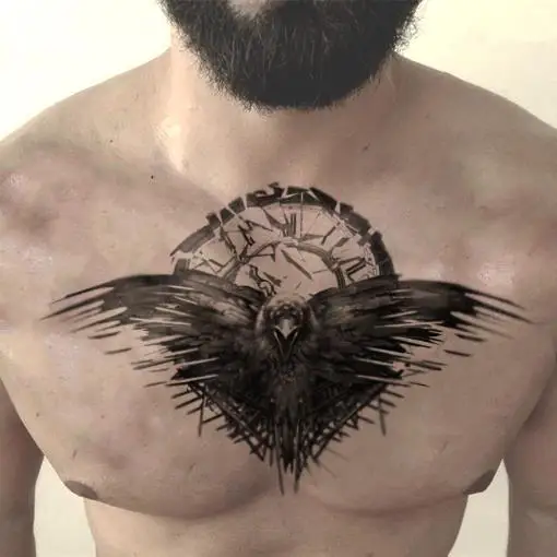 Three Eyed Raven Tattoo