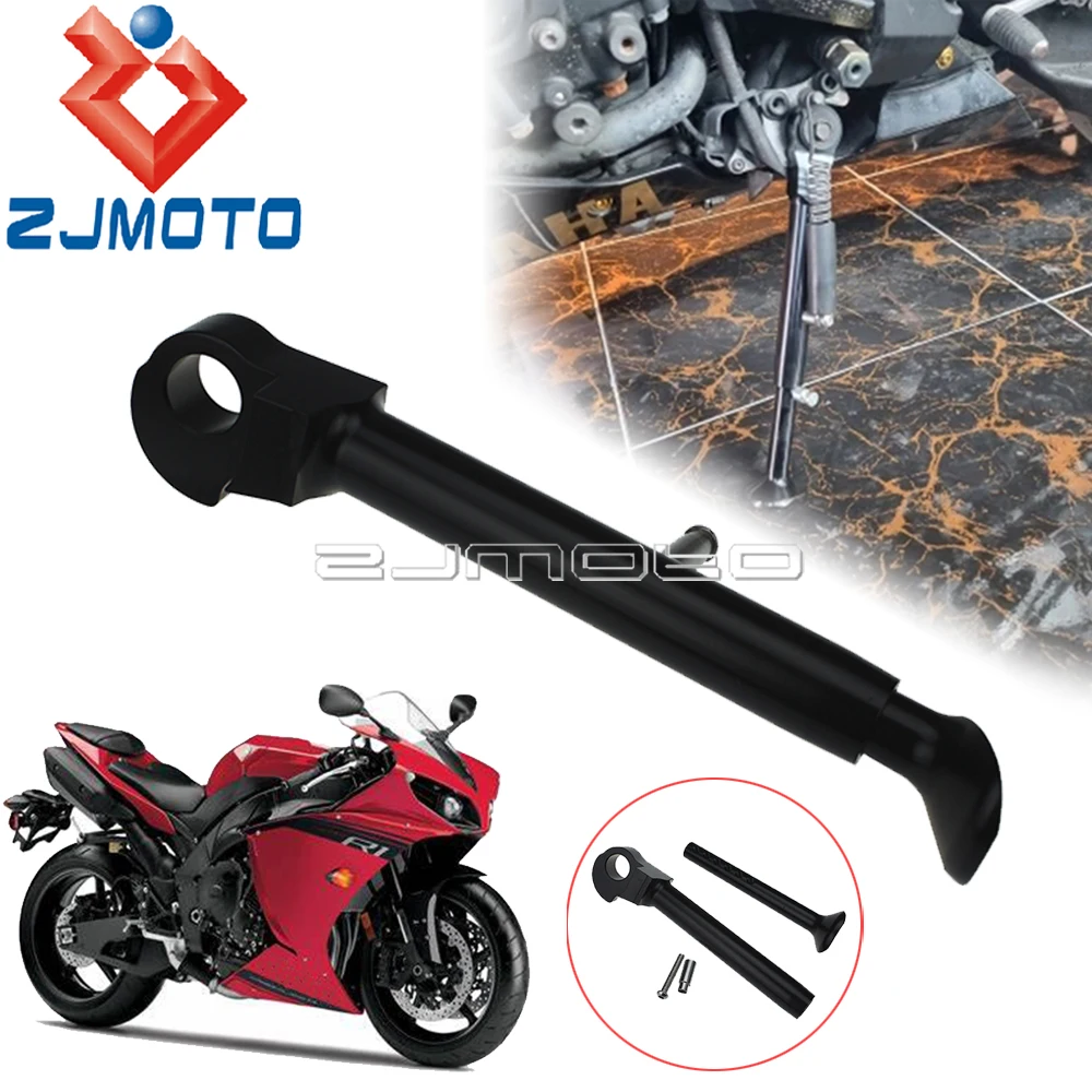 Aluminum-Motorcycle-Adjustable-Kickstand-5-5-7-Lowered-Kick-Stand-Kit ...