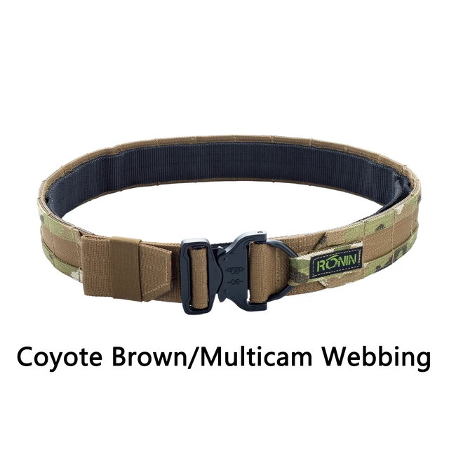 Ronin Style Tactical SENSHI Belt 【2 Inch】 Outdoor Military Hunting ...