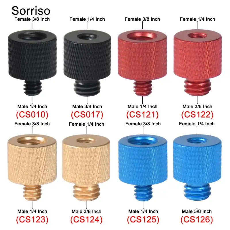 1-4-to-3-8-Inch-Screw-Universal-Camera-Conversion-Screw-Tripod-Ballhead ...