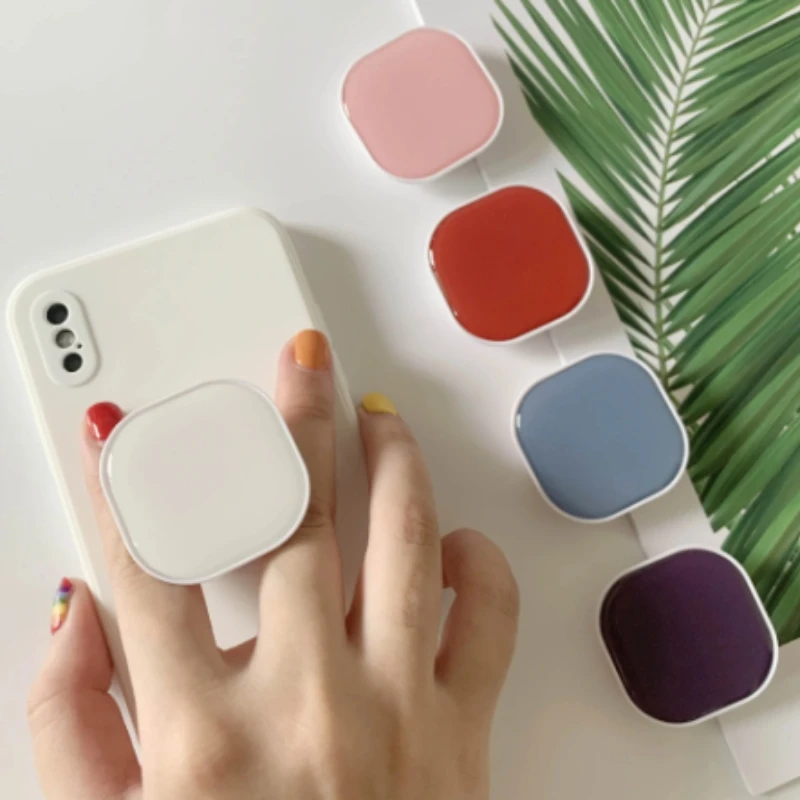 Cute-Square-Popping-Sockets-Grip-Phone-Holders-Finger-Ring-Holder ...