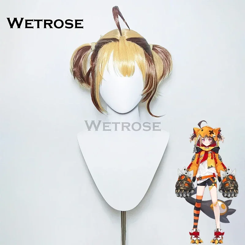 【Wetrose】 Disponibile Gigi Murin Parrucca Cosplay Hololive Justice Holo ...