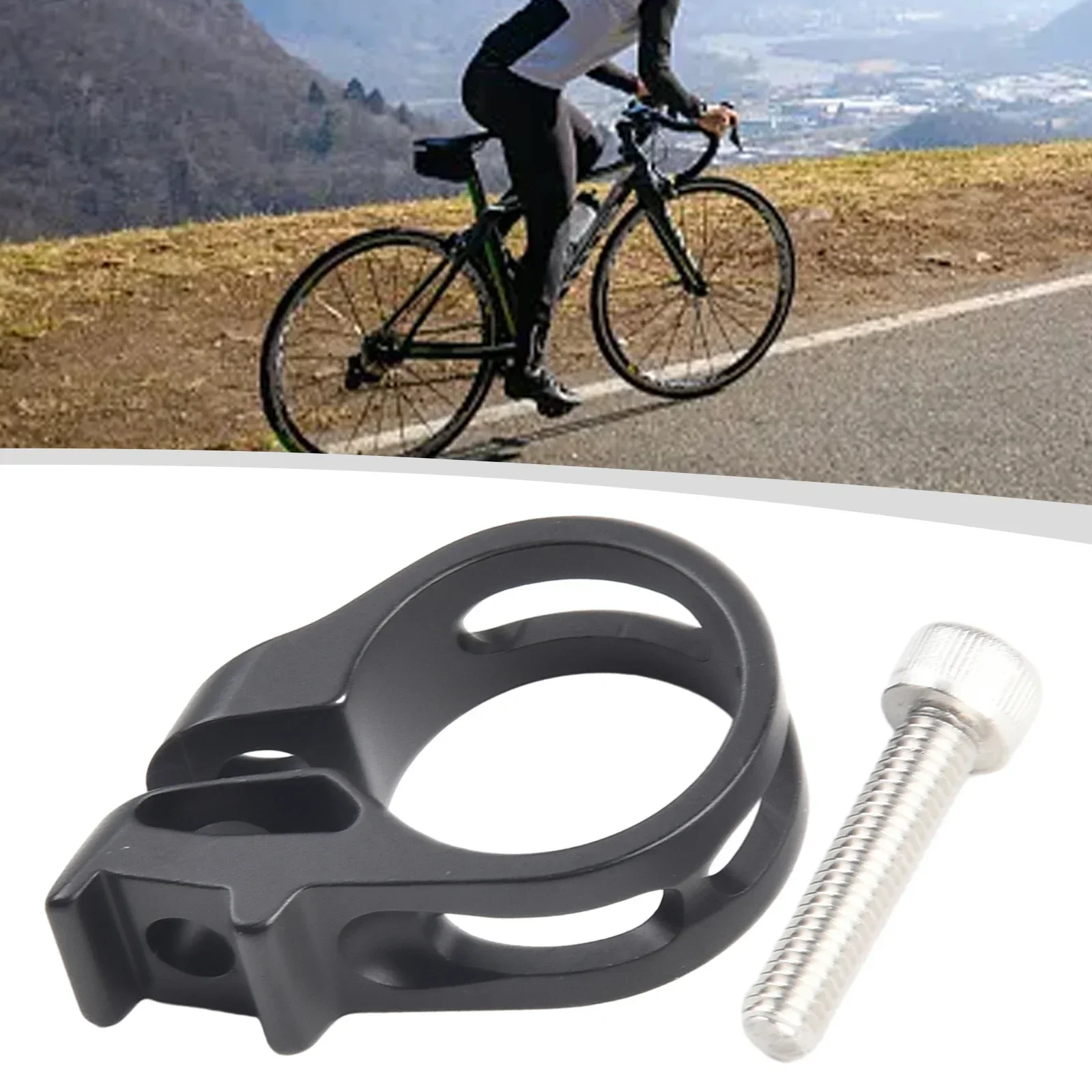 Brake Clamp Bike U-shape Brake Lever Clamp Fixed Ring Bike Brake Lever ...