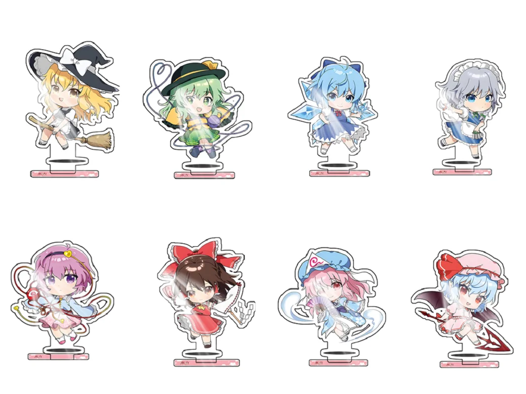 Game Touhou Project 10CM Hakurei Reimu Kirisame Marisa Game Acrylic ...
