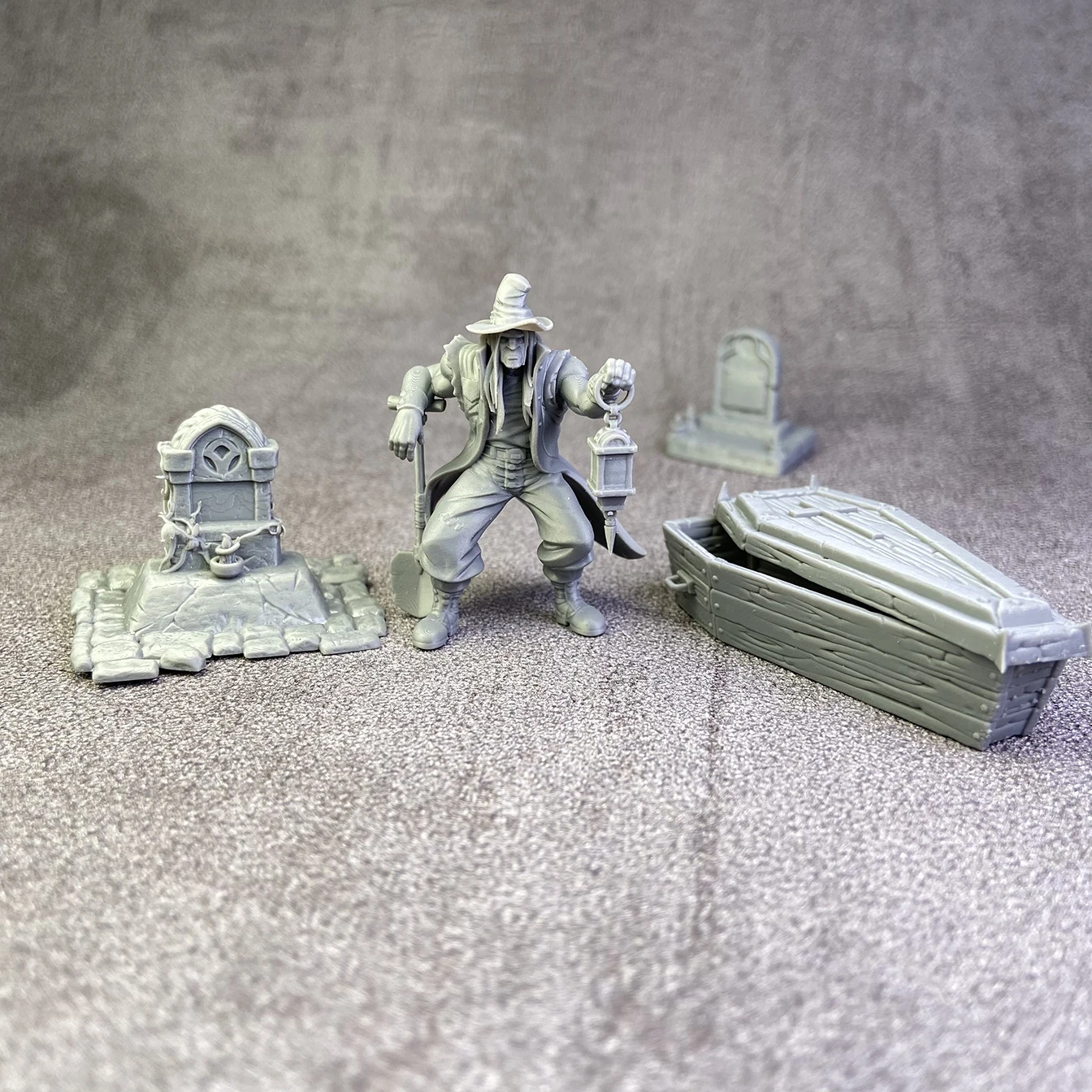 Undertaker escenas para Wargames DND D & D RPG sobremesa sin pintar 3D ...