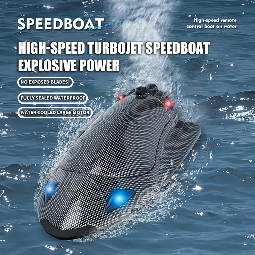 High-Speed-Turbojet-Speedboat-Brushed-Motor-Electric-Remote-Control ...