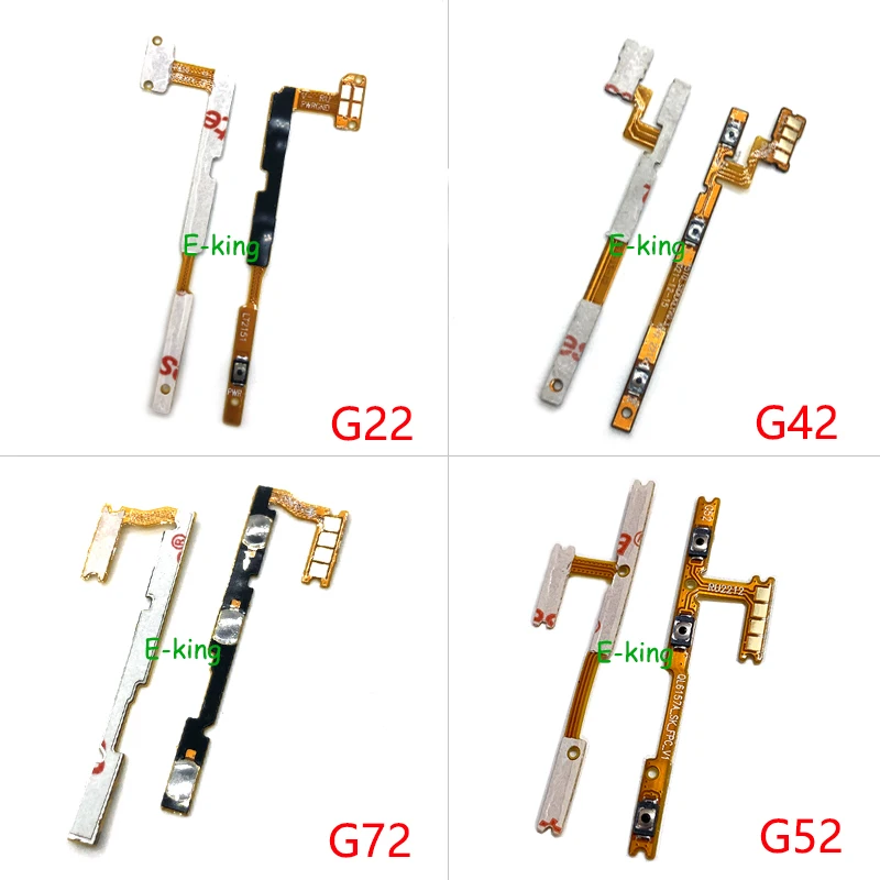 For Motorola Moto G22 G42 G52 G52J G62 G72 G82 Power On Off Volume ...