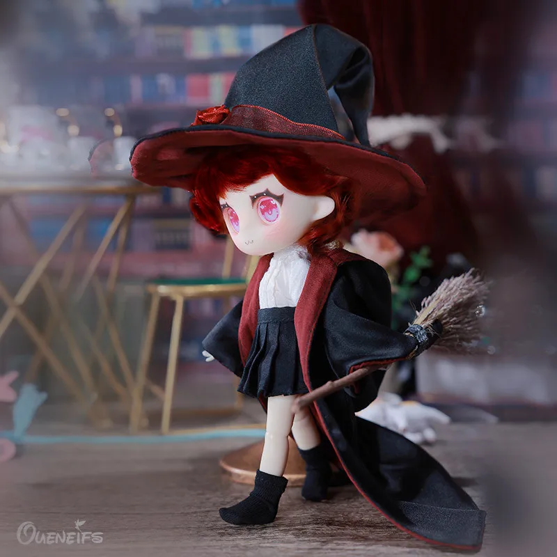 BJD Doll 1/8 Seema Pastries Body Eyelid Movable Magic Apprentice ...