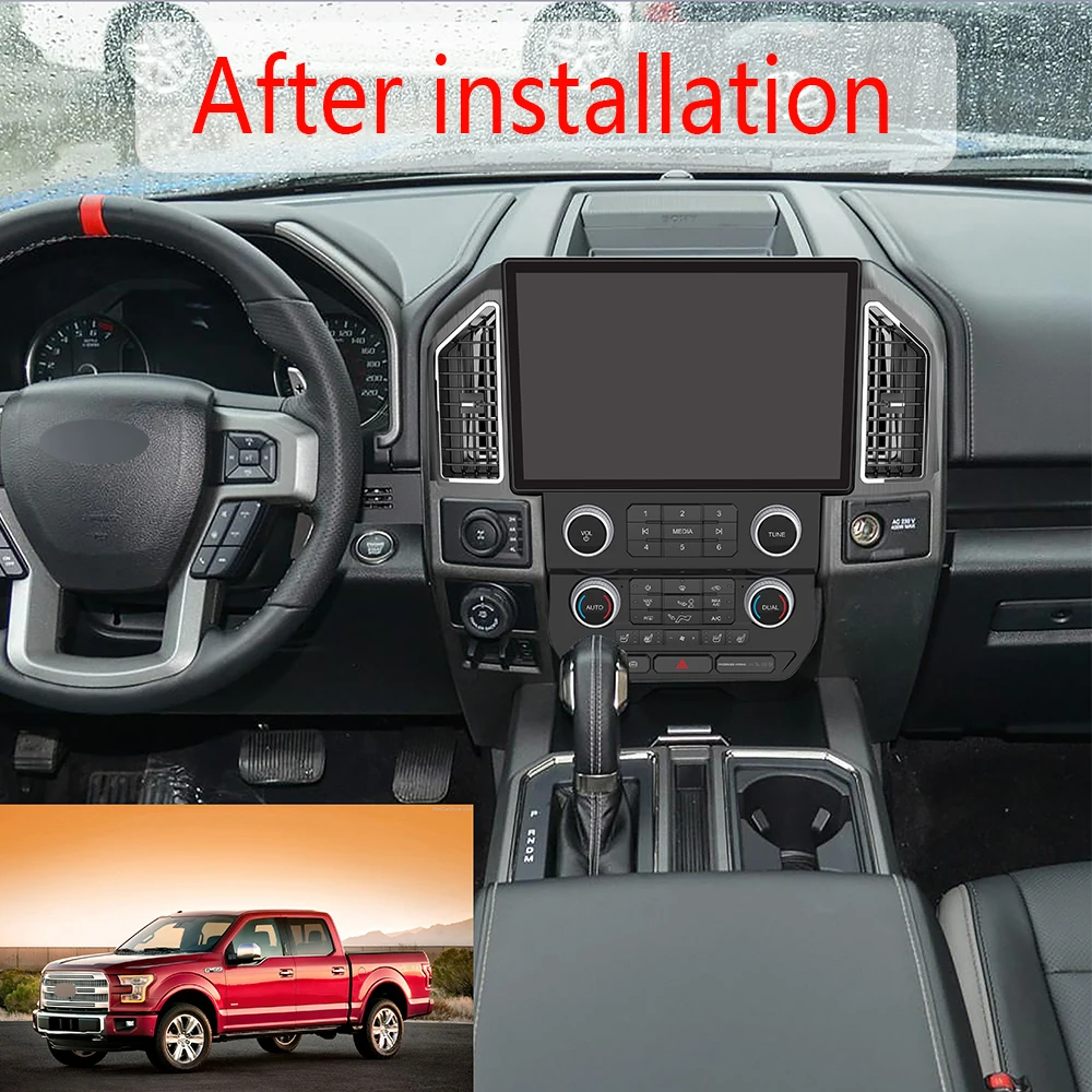 For-Ford-F150-F250-F350-Raptor-2015-2019-Android-Car-Radio-2Din-Stereo ...