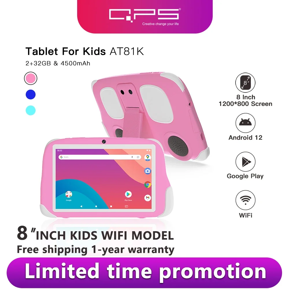 New-Design-8-inch-tablet-android12-PC-4500mAh-2GB-RAM-32GB-ROM-Children ...