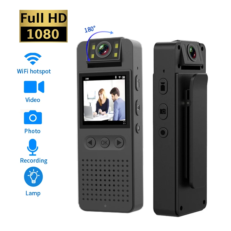 CS06-1080P-Full-HD-Night-Vision-Mini-Body-Camera-with-LCD-Screen-Small ...