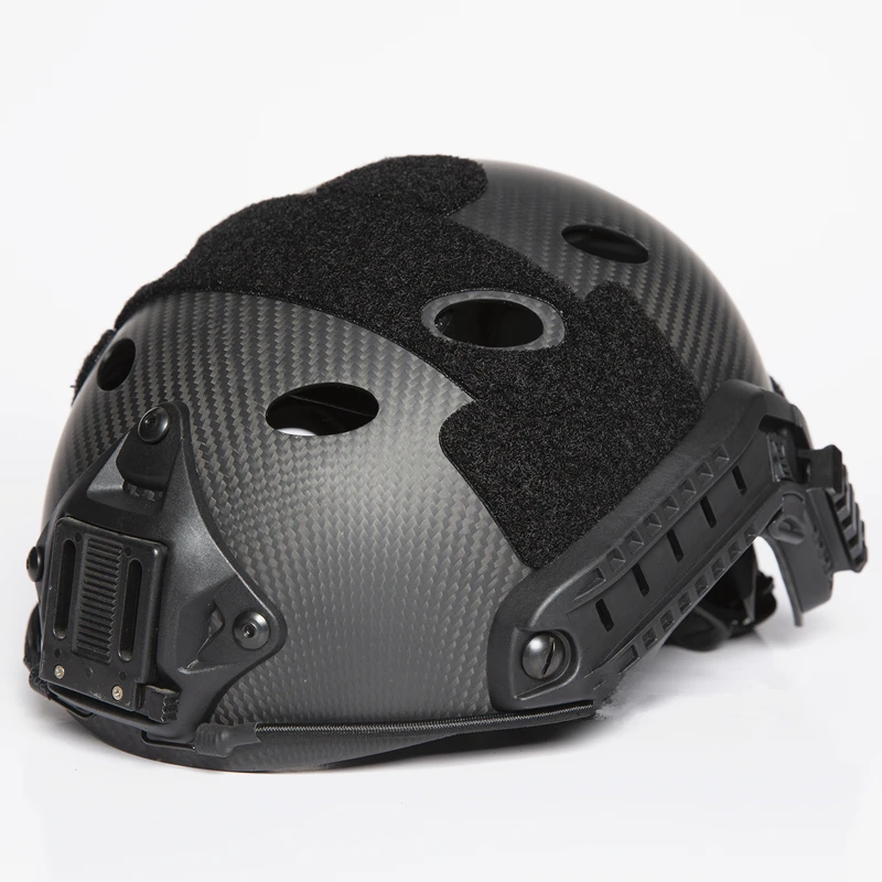 Carbon Fiber FAST Helmet PJ Series Perforated Breathable Lightweight ...