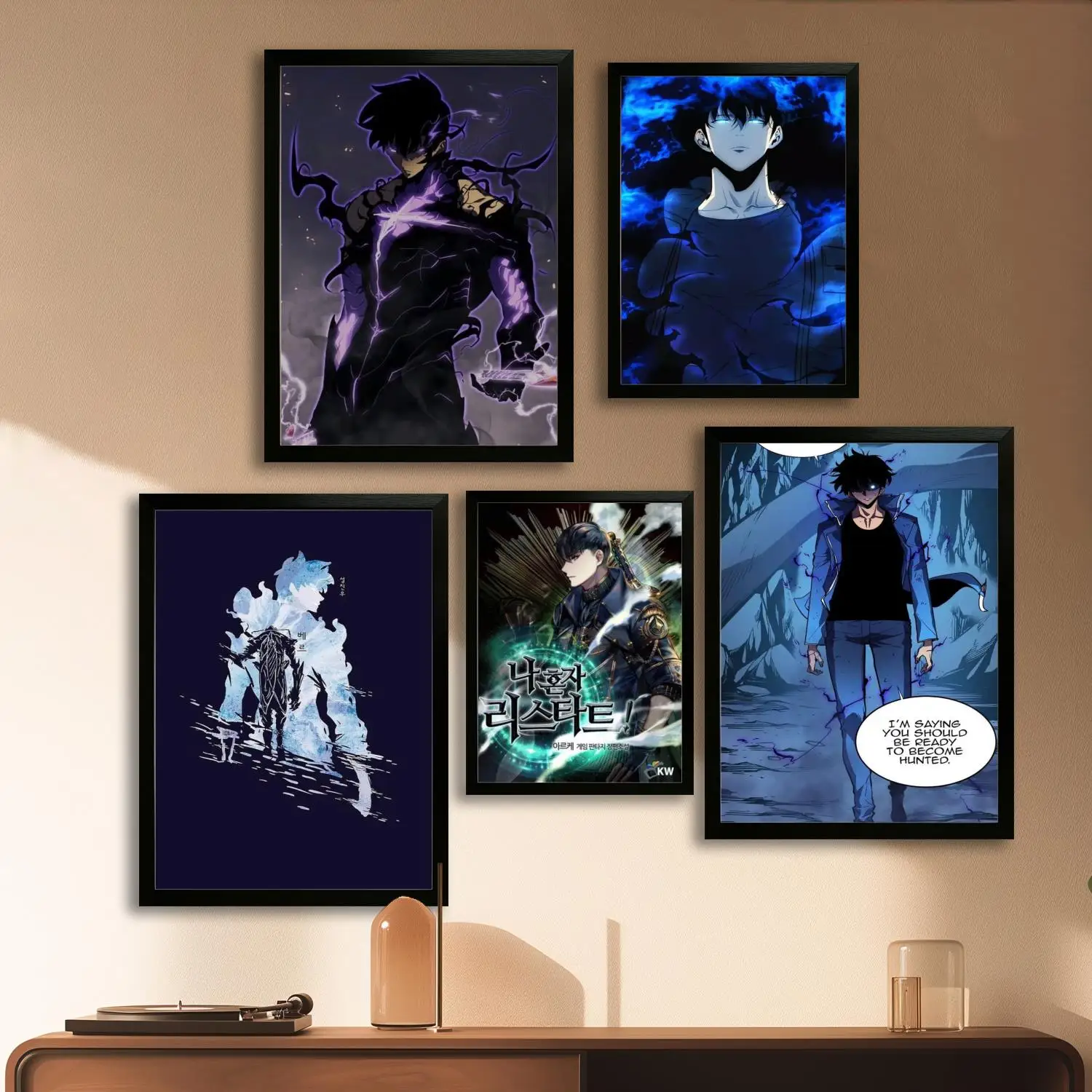 solo leveling cartoon Canvas Art Poster and Wall Art, Picture Print ...