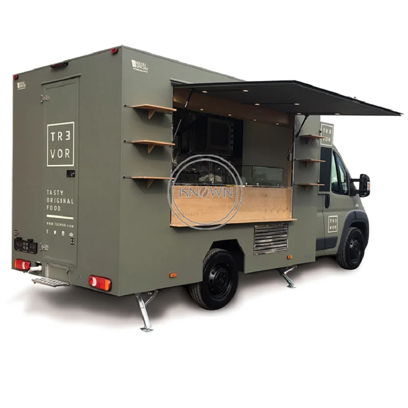 High-Quality-Bespoke-Food-Truck-Mobile-Catering-Burger-Vans-Coffee-Bar ...