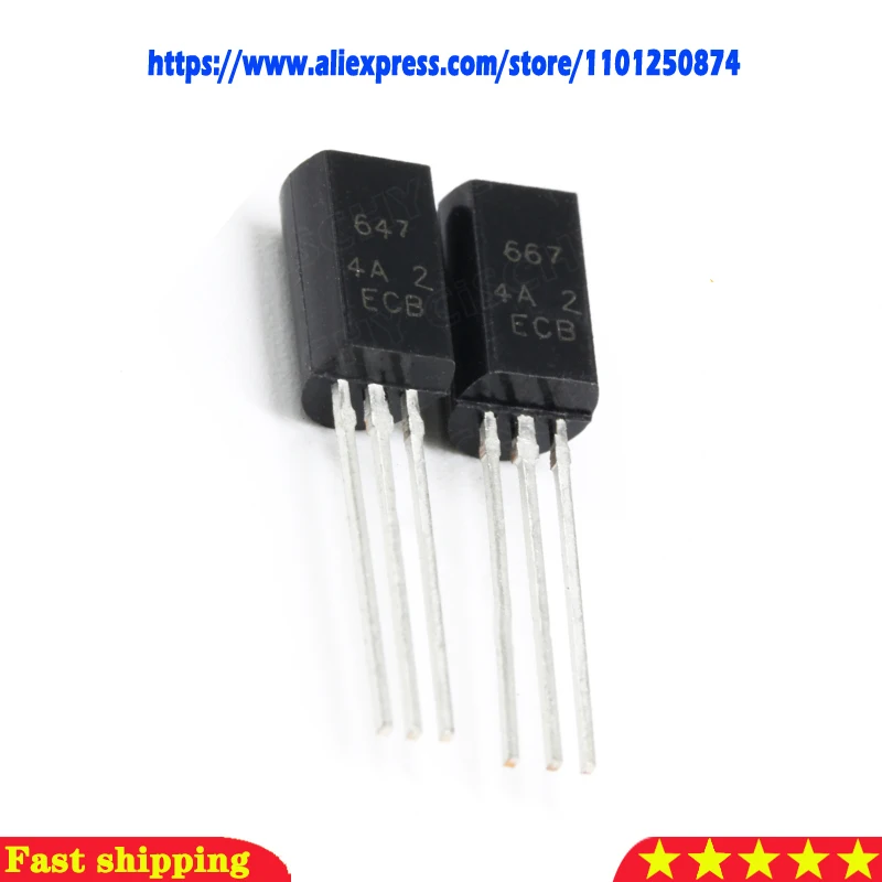 20-10-2SD667AC-2SB647AC-TO-92L-10-D667AC-10-B647AC-2SD667-2SB647-D667 ...