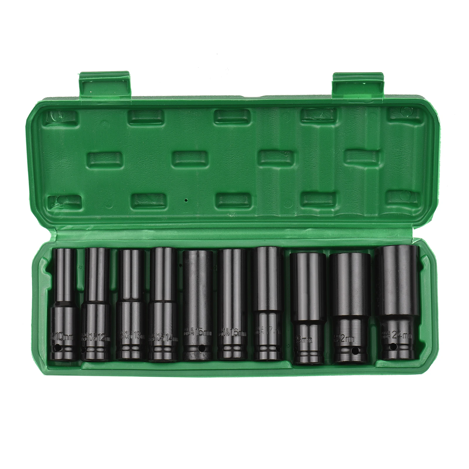 1 2inch Drive Hex Impact Electric Wrench Socket Set 10pcs Deep Socket 1-2inch-drive-hex-impact-electric-wrench-socket-set-10pcs-deep-socket
