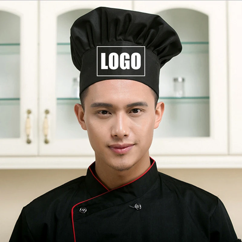 Sombrero-de-Chef-de-algod-n-para-hombre-y-mujer-estampado-bordado ...