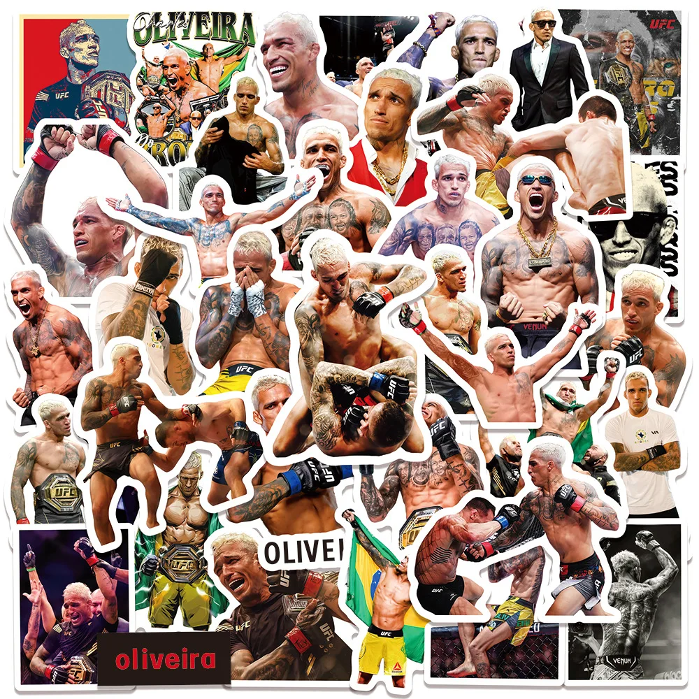 50Pcs Do Bronx Stickers, UFC Combat Sports Stickers, Charles Oliveira ...