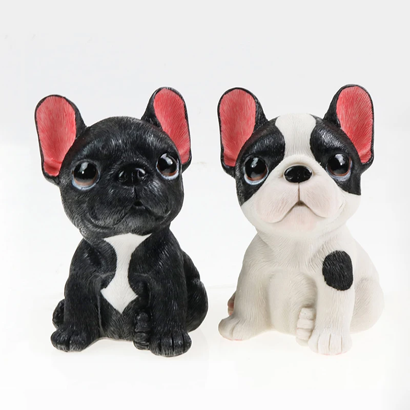 French-Bulldog-Car-Dashboard-Toys-Decoration-Dog-Figures-In-Car ...