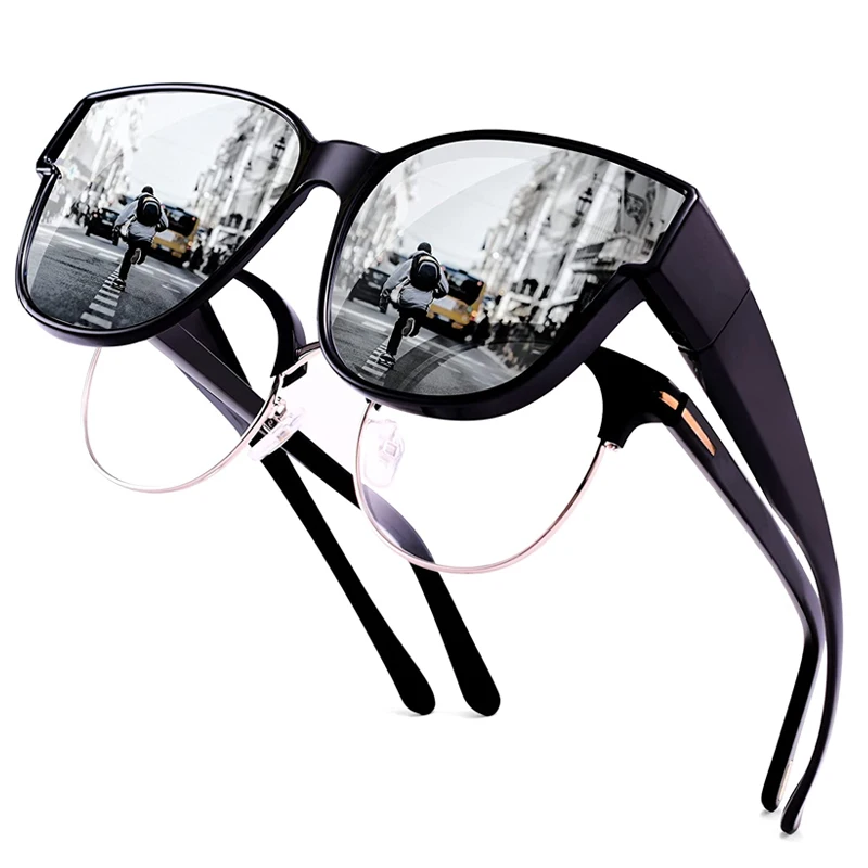 Polarized-Fit-over-Sunglasses-Cover-Over-Overlay-Prescription-Glasses ...