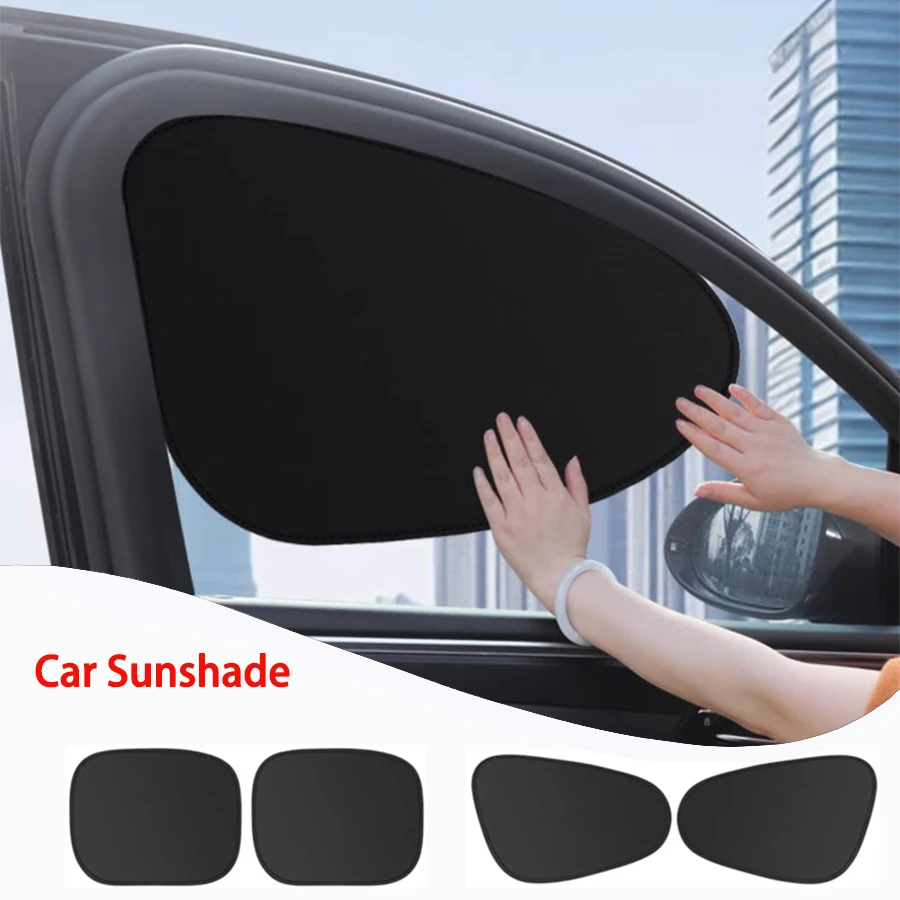 Car Side Window Sunshade Cover Car Sunshade Inside Electrostatic ...