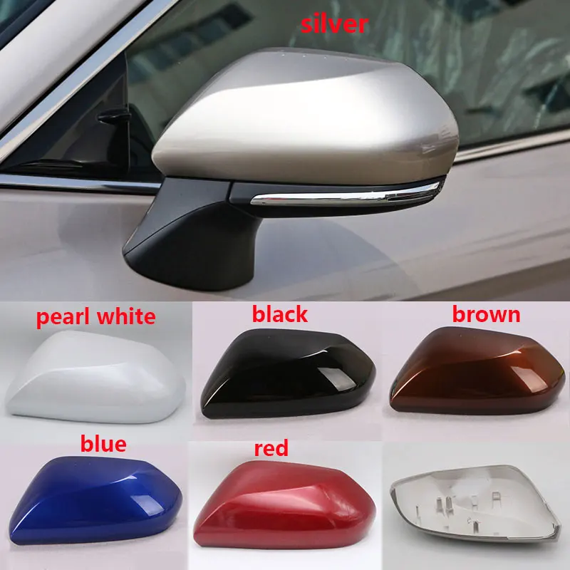 For-Toyota-Camry-2018-2019-Auto-Wing-Door-Side-Mirror-Cover-Cap-Outside ...