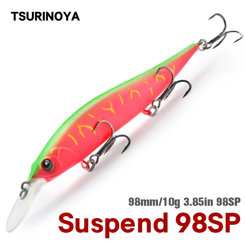 TSURINOYA-Fundi-o-Longa-Suspender-Minnow-Fishing-Lure-isca-dura-para ...
