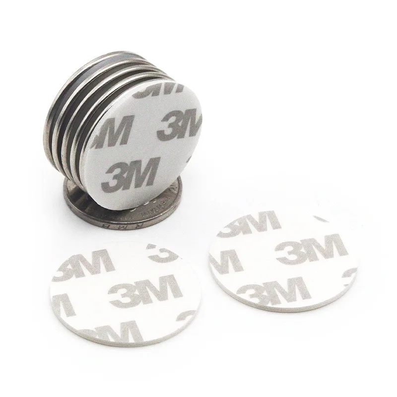 Super Strong Magnets With Adhesive