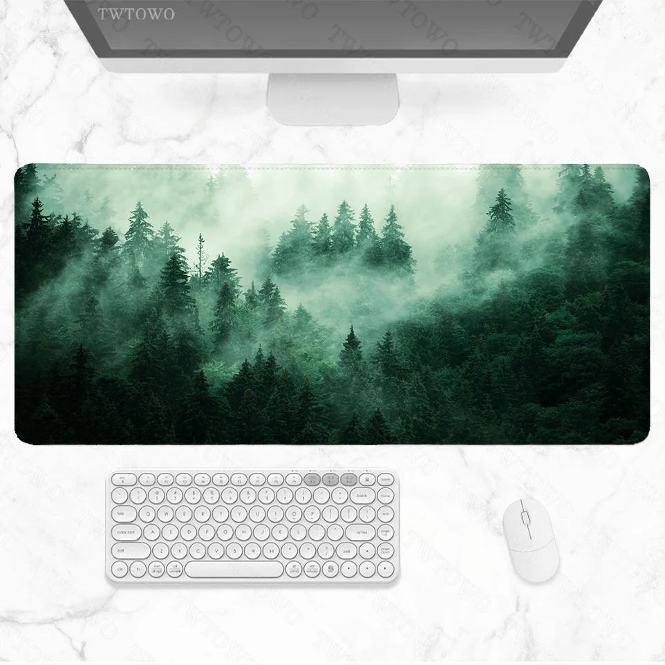 Large Mouse Pad Gaming Green | Gaming Mouse Pad Forest | Large Green ...