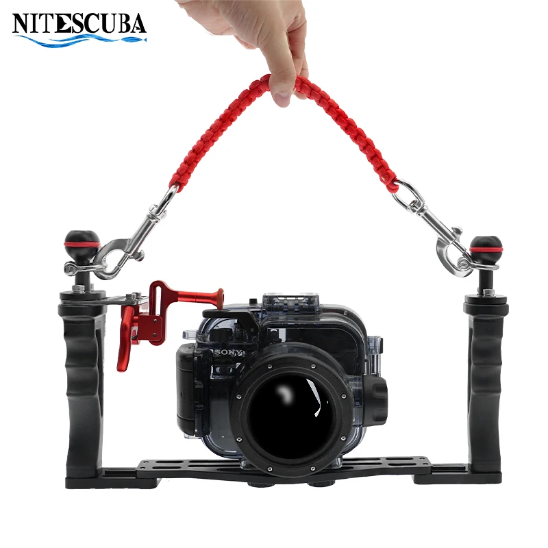 Scuba-Diving-Camera-Housing-Handle-Rope-Lanyard-Strap-Carrier-For-Tray ...