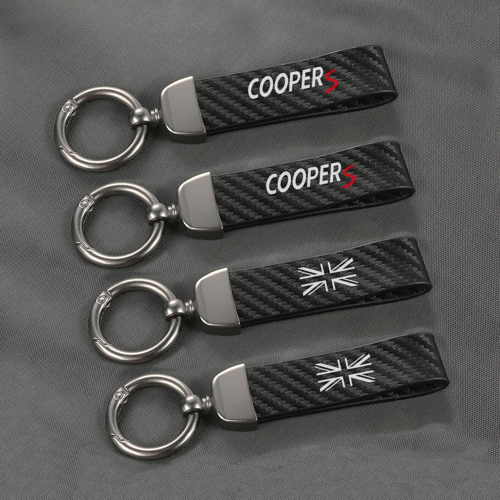 Auto-Fashion-Keychains-High-Quality-Car-Key-Strap-For-Mini-Cooper-S-JCW ...