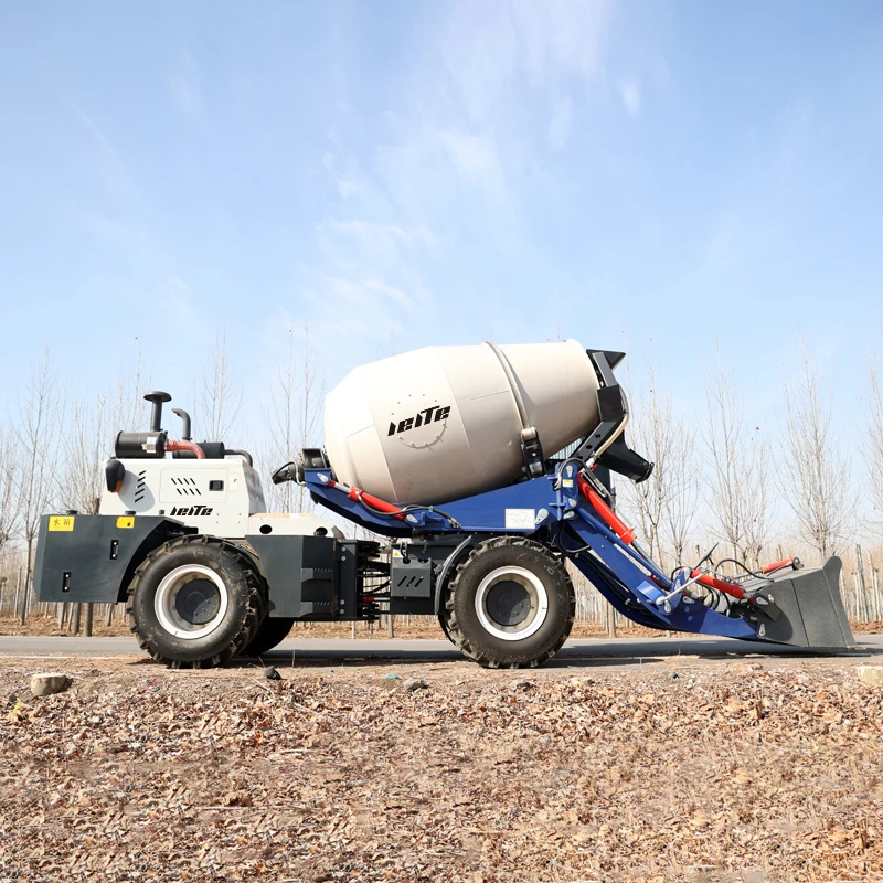 Betonmischer-Kipper-Luxus-Zement-Tanker-Stra-e-Renovierung-Transport ...