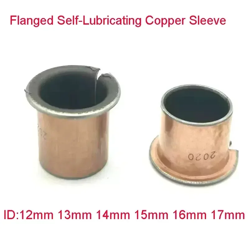 3-10pcs-Set-SF1-F-Flanged-Self-Lubricating-Composite-Copper-Sleeve ...