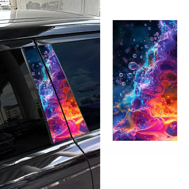 1pc-2pcs-Funny-Dopamine-Graffiti-Car-Stickers-Auto-B-pillar-Waterproof ...