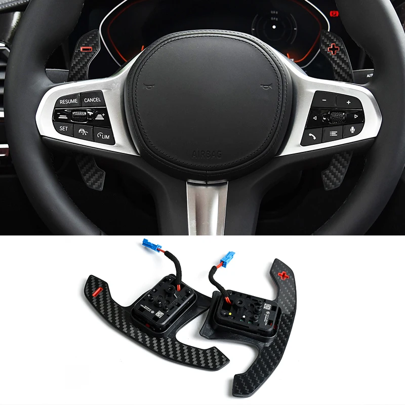 M3-M4-Style-Genuine-Carbon-Paddle-Shifters-For-BMW-X3-X4-X5-X6-3-4 ...