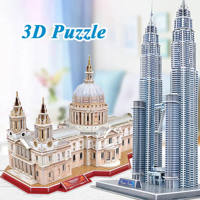 3d Puzzles Buildings